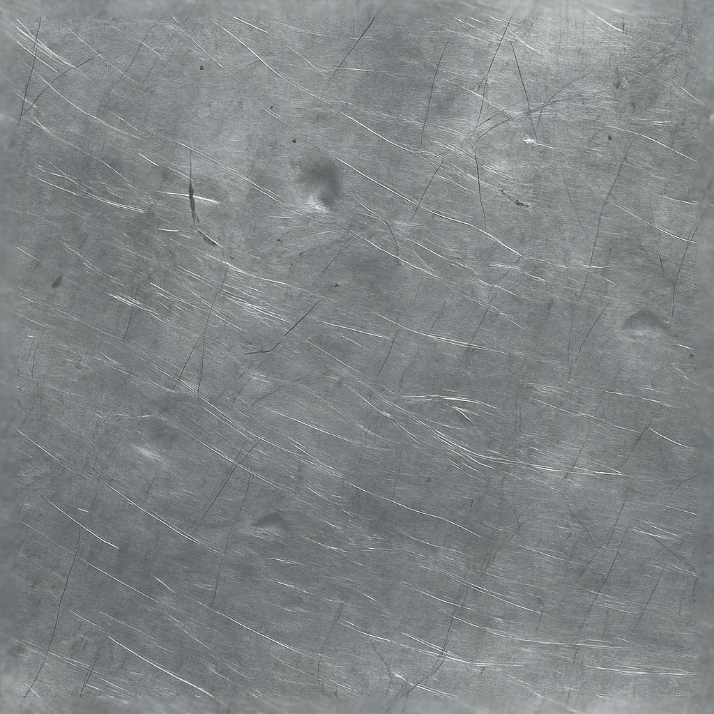 Scratched Steel Furniture Metal Surface Detail PBR Texture – Seamless ...