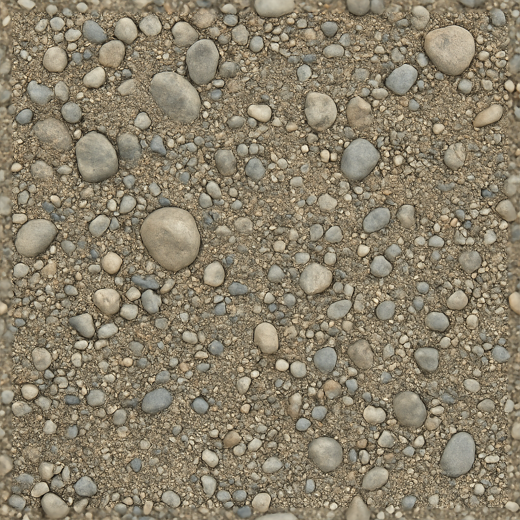 Of Riverbed Ground With Small Stones And Pebbled Surface PBR Texture ...