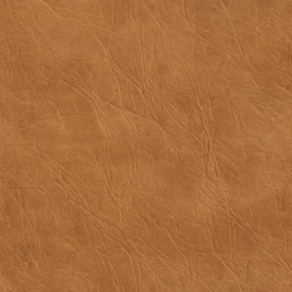 Brushed Caramel Leather Seamless 3D PBR Texture 8K