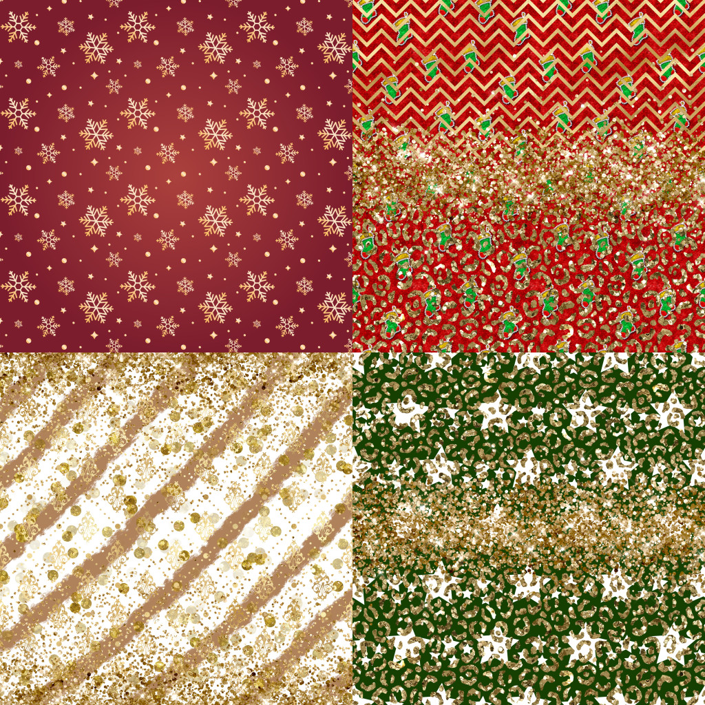 Christmas Glitter PBR Textures — Foil, Sequins, Tinsel & Sparkle (1K–8K ...